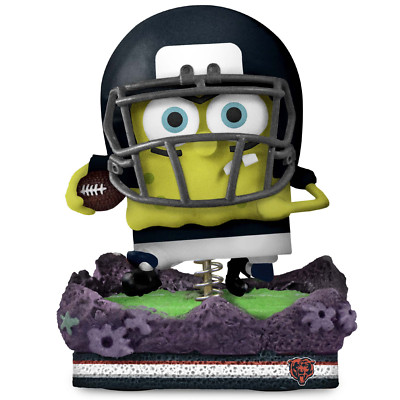 SpongeBob Squarepants Chicago Bears Gridiron Great Bobblehead NFL ...