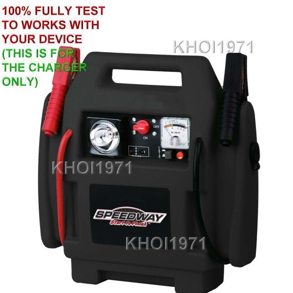 8F WALL Charger AC adapter for 7226 SPEEDWAY Emergency Car jump starter ...