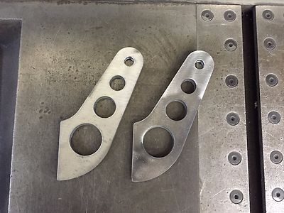 Front Shock Mounts with Holes hot rod rat t-bucket 32 ford short | eBay