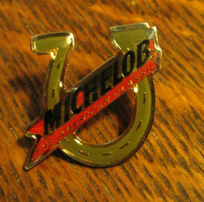 Michelob Beer Lapel Pin - Vintage Horseshoe The American Classic Pub ...