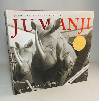 Jumanji-Chris Van Allsburg-SIGNED!-TRUE First/1st 30th Anniversary ...