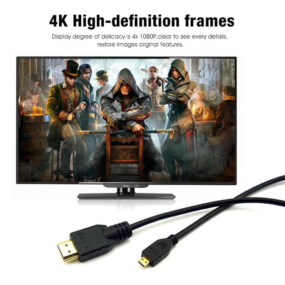 HDMI to Micro HDMI Video Cable for Sony a7 III, a7 II, a99 II, a9 ...