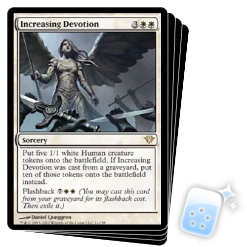 Increasing Devotion X4 M/NM Magic: The Gathering MTG Dark Ascension | eBay