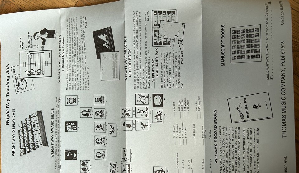 Wright-Way Note Finder (Wright-Way) | eBay