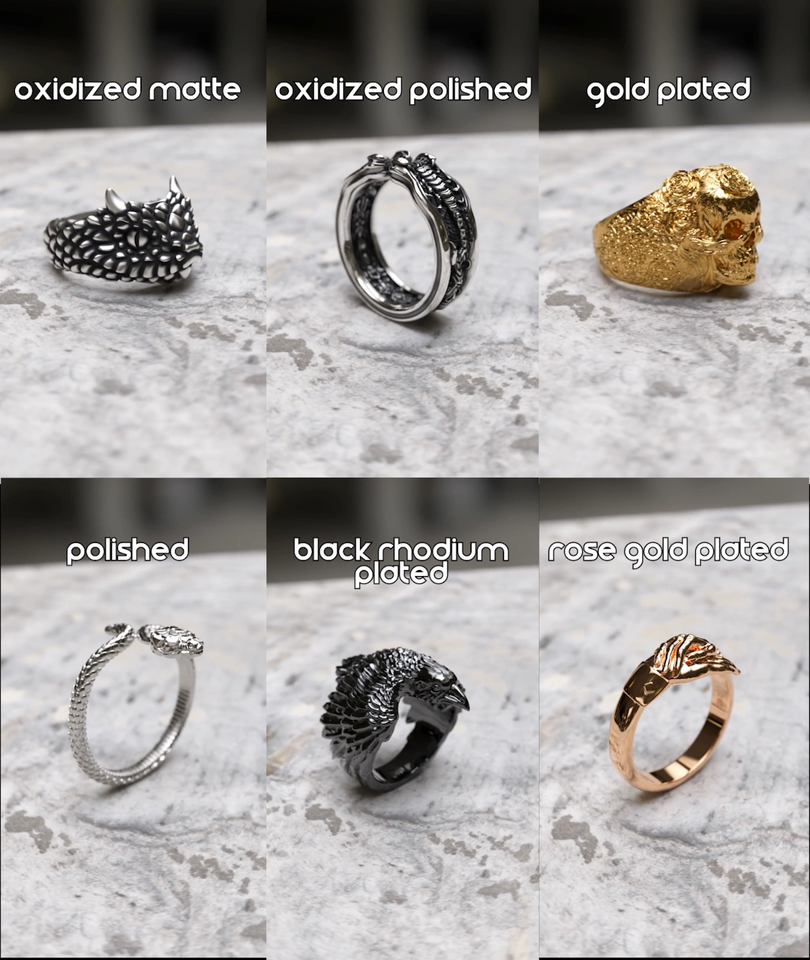 Handcrafted 925 Sterling Silver Knights Templar Shield Ring - Medieval ...