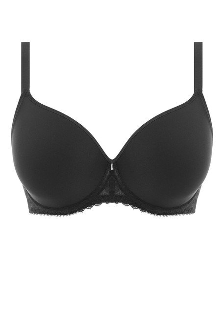 Freya BLACK Signature Underwire Moulded Spacer Bra US 28DDD UK 28E for ...