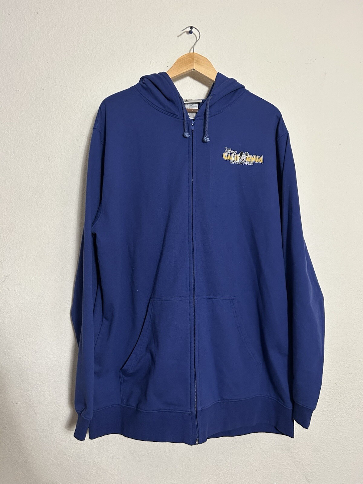 VTG EARLY 2000s DISNEY CALIFORNIA ADVENTURE BLUE MIC… - Gem