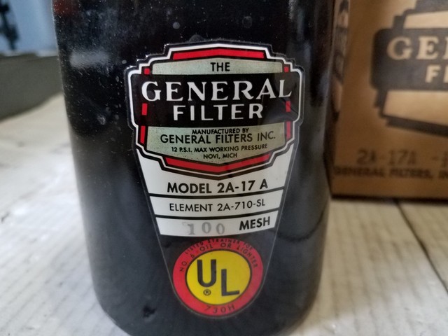General Oil Filter 2A-17A 1/2 60-NU Wire Mesh Fuel for sale online | eBay