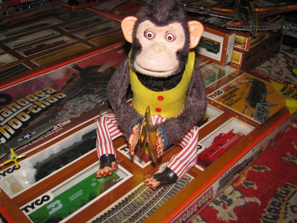 Vintage " Musical Jolly Chimp " Clapping Cymbal Monkey- as-is | eBay