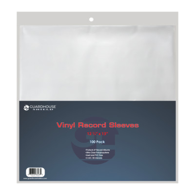 New 100 Shield Vinyl Record Sleeves Outer Plastic Lp Bcw Album Cover ...