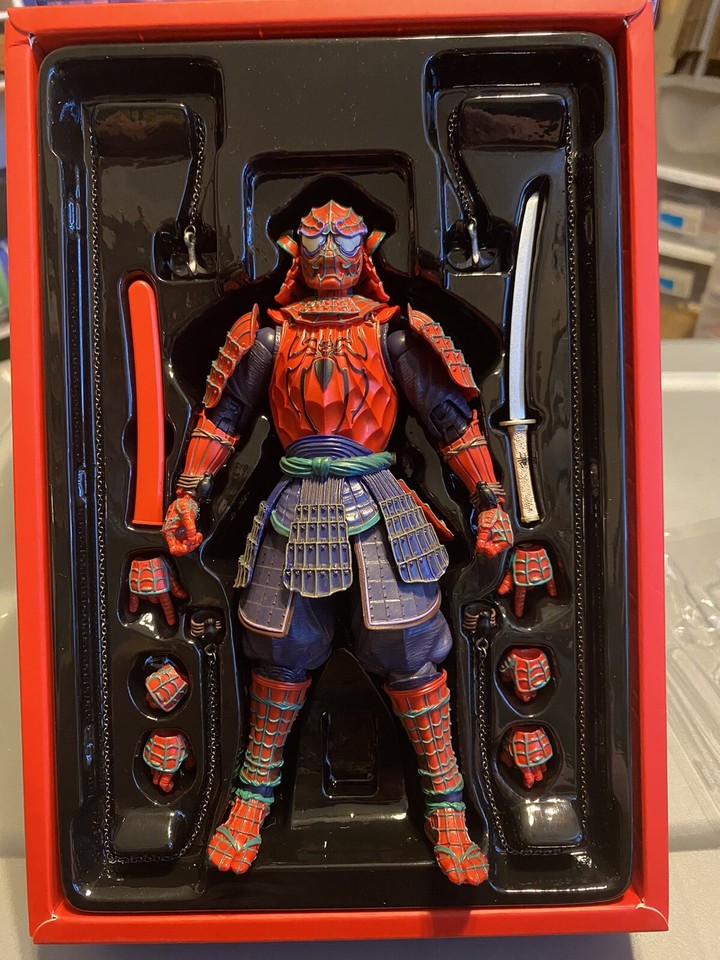 Marvel Samurai Spider-Man Action Figure Tamashii Nations Bandai Manga ...