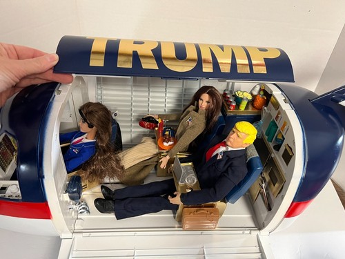 Trump Fan Gift Doll President Action Figure Barbie Plane Repaint Custom ...