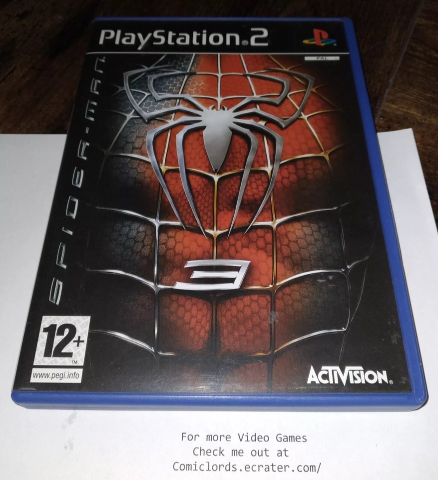 Ultimate Spider-Man & Spider-man 3 PS2 European PAL Region lock READ ...
