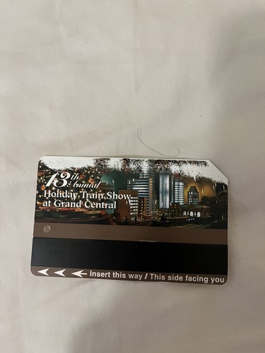 NYCT MTA MetroCard - 13th Annual Holiday Train Show | eBay