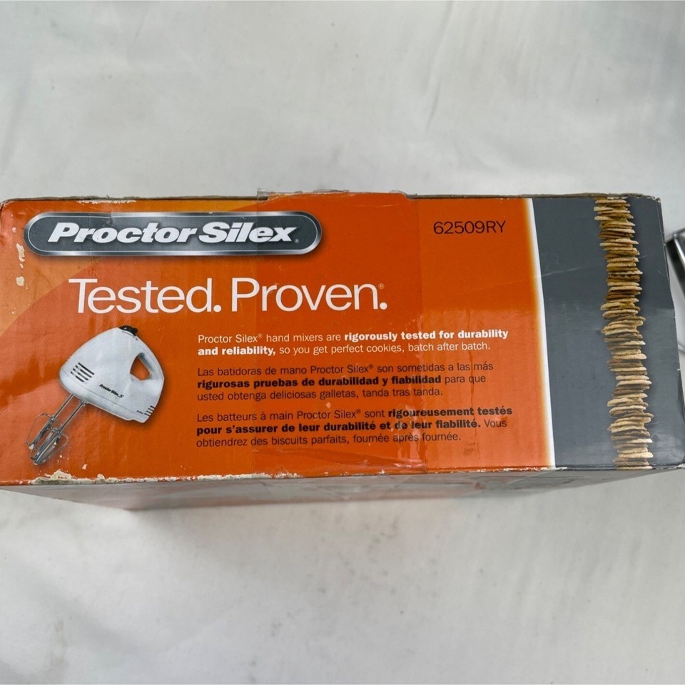 Proctor Silex Durable Easy Hand Mixer 100 Watts 62509RY SKU 4374 | eBay