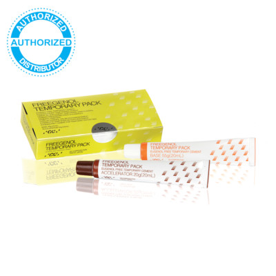 GC FREEGENOL Eugenol Free Temporary Cement Accelerator 20g & Base 55g ...