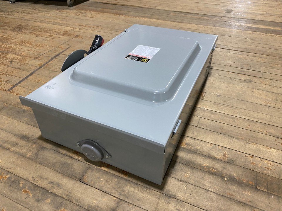 Square D HU364RB Non-Fusible Disconnect Switch 200A 600V AC/DC 3P 3PH ...