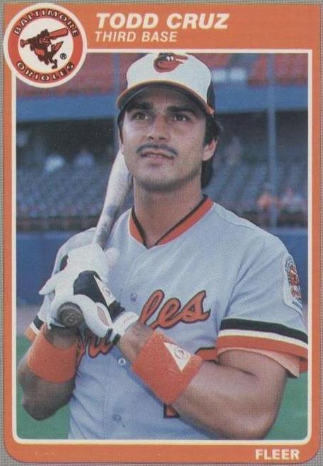 1985 Fleer - Todd Cruz #172 for sale online | eBay