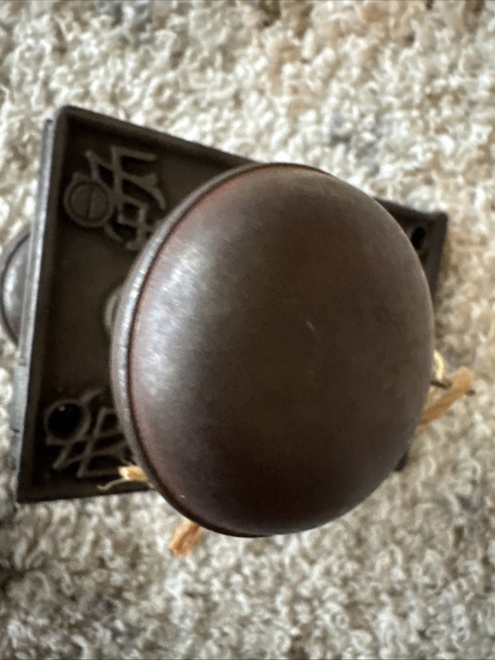 1863 Civil War Era Antique Rim Lock & Original Key – Mint Cast Iron ...