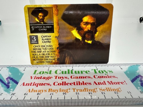 2005 Wizkids Pirates CSG Of The Spanish Main Captain Alarico Castro ...