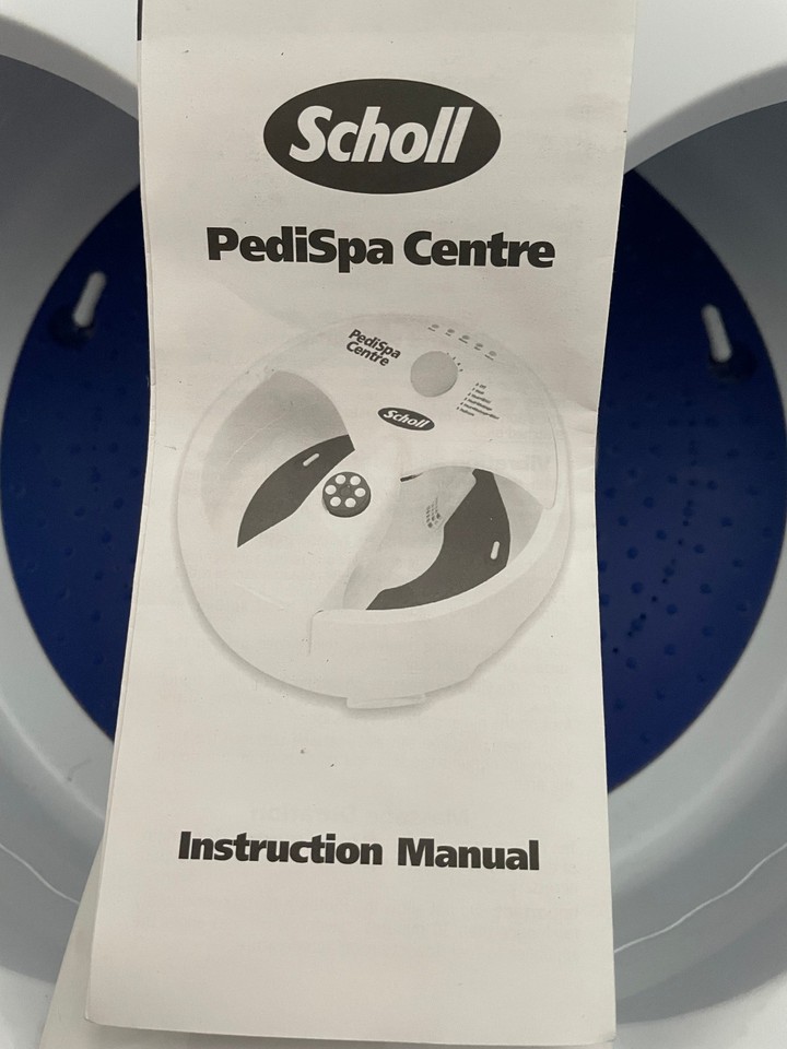 Scholl PediSpa Centre - Foot Spa with 5 dial settings plus Reflexology ...