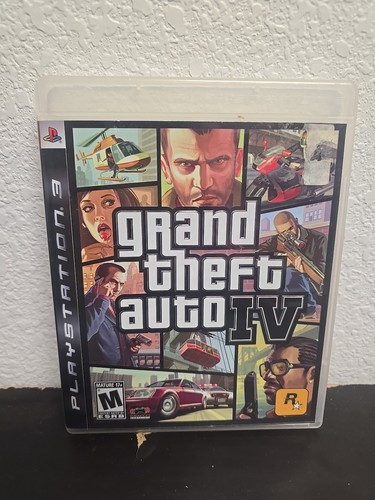 Grand Theft Auto IV (PlayStation 3, 2008) 710425370113 | eBay
