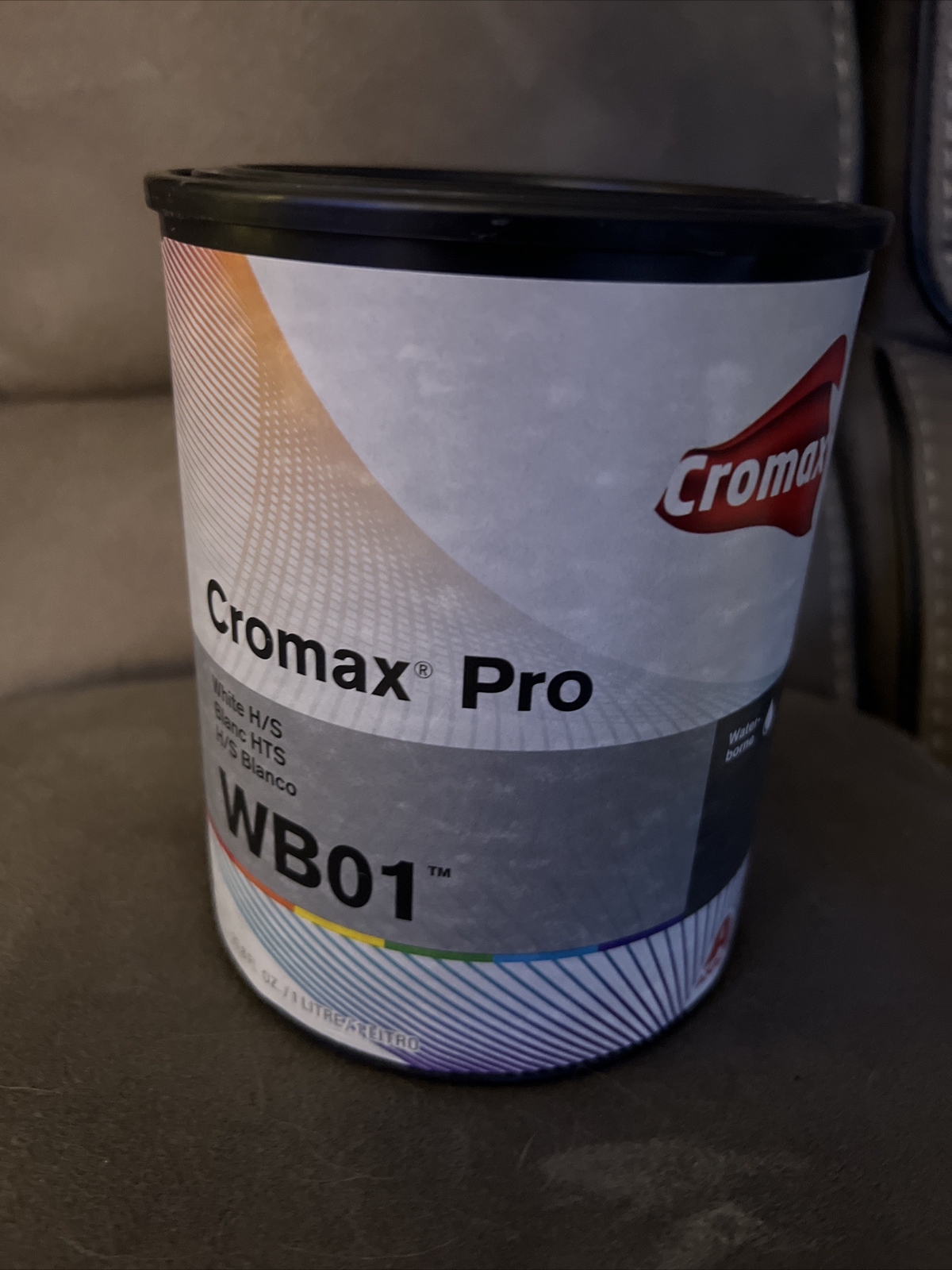 AXALTA Cromax Pro Wb01 White H/s 1 Litter Waterborne Basecolor Mixing ...