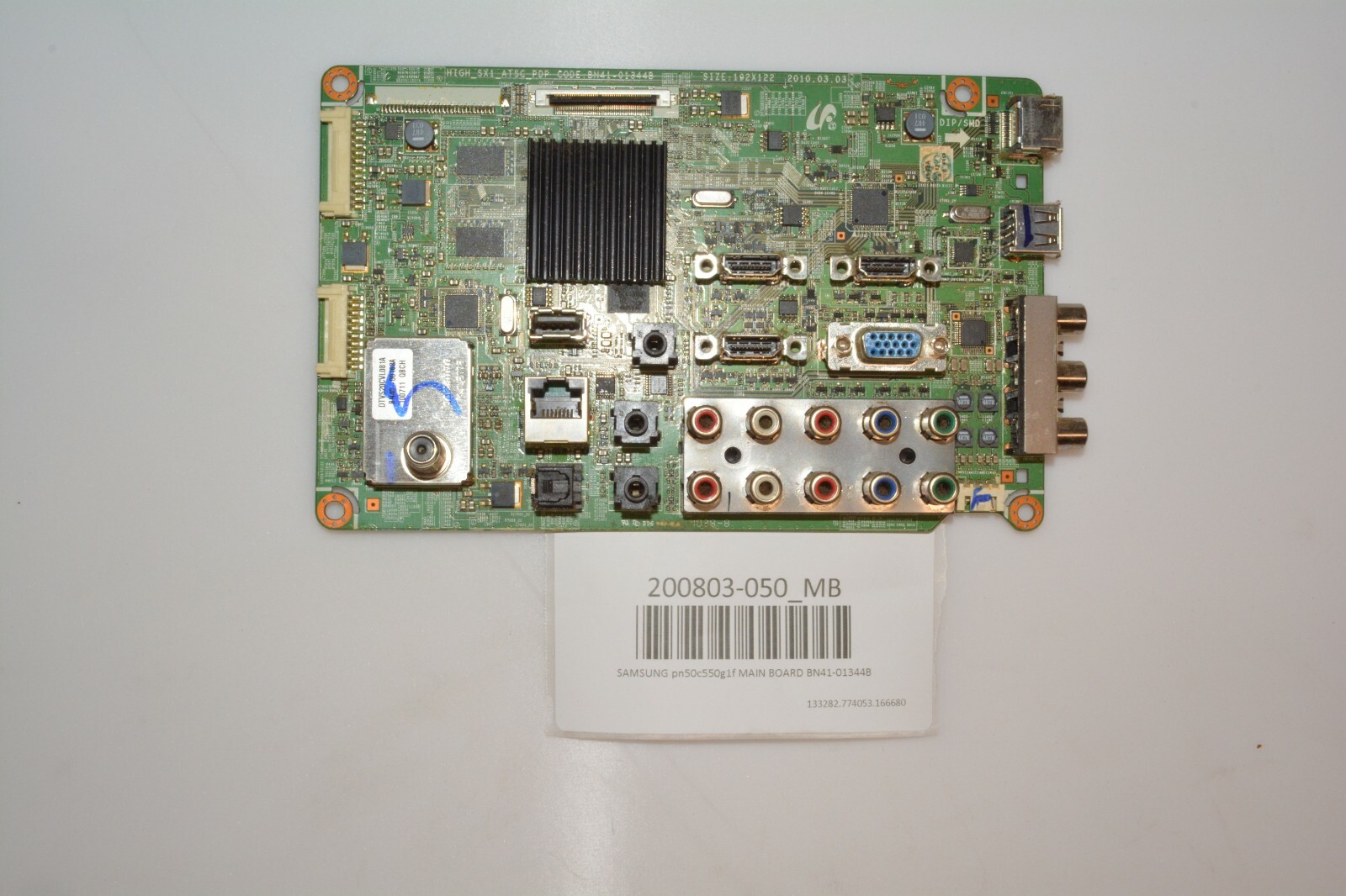 SAMSUNG PN50C550G1F MAIN BOARD BN41-01344B | eBay