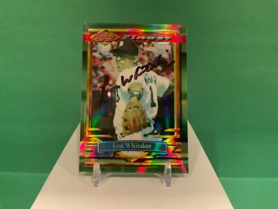 LOU WHITAKER AUTOGRAPHED CARD #364 | eBay