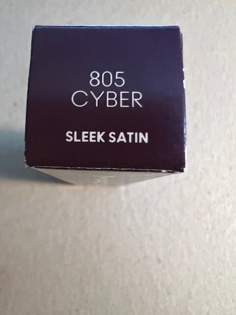 MAC Macximal Sleek Satin Lipstick 805 CYBER 0.12 oz Full Size NIB Free ...