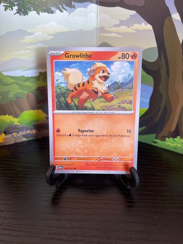 Growlithe 058/165 - 151 - Common - Pokemon Card TCG - LP | eBay