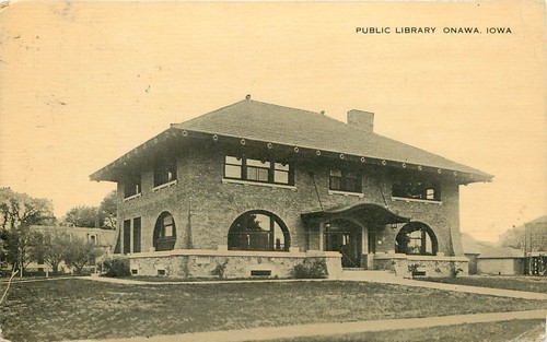 Iowa, IA, Onawa, Public Library 1916 Postcard | eBay Australia