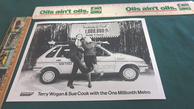 AUSTIN METRO 1 MILLIONTH Terry Wogan Original Factory Press Photo ...