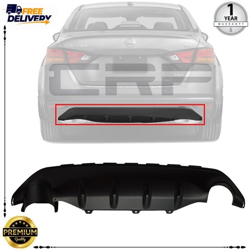 Rear Bumper Lower Cover Primed For 2019-2023 Nissan Altima NI1195103 ...
