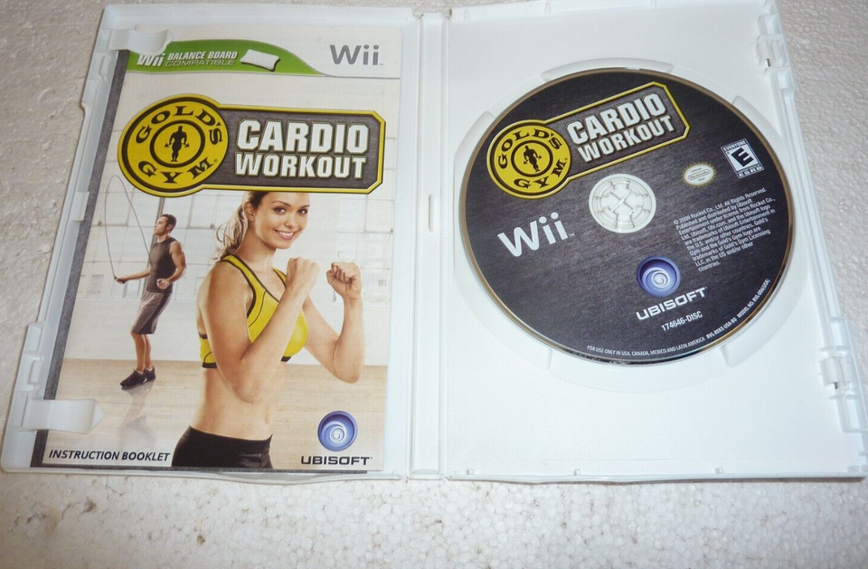 Gold's Gym Cardio Workout - Nintendo Wii Game S-56 8888174646| eBay