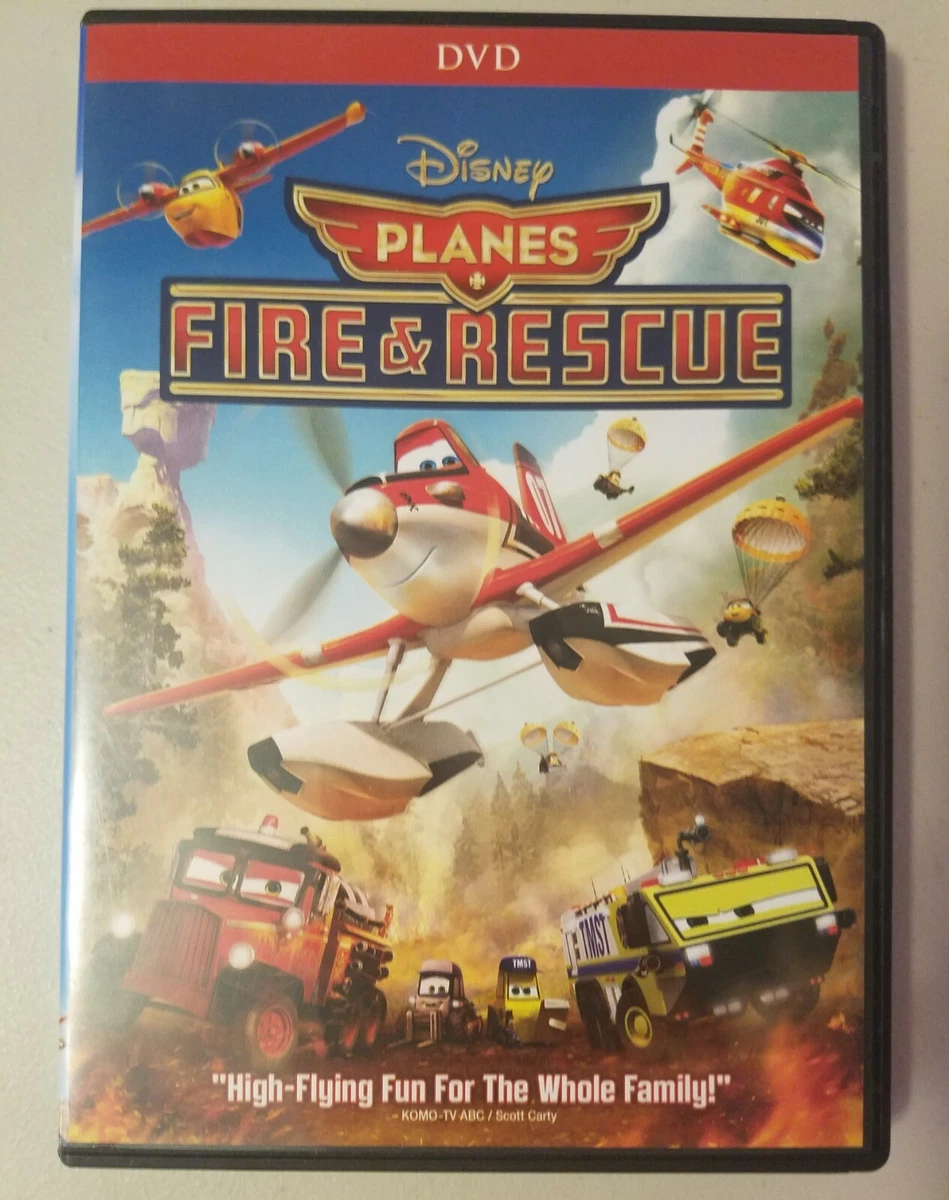 Planes Fire And Rescue Dvd Cover