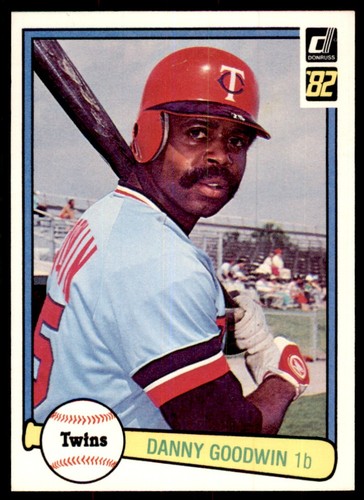1982 Donruss Baseball Card Danny Goodwin G Minnesota Twins #305 | eBay