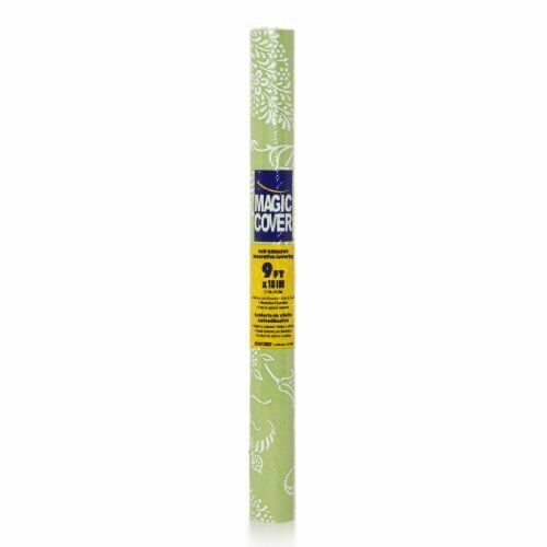 4 Rolls Magic Cover Potpourri Contact Paper 18 X 9 FT Sage Green ...
