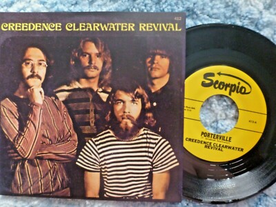 CREEDENCE CLEARWATER REVIVAL CCR 45 RPM 7" VINYL - Porterville UNPLAYED ...