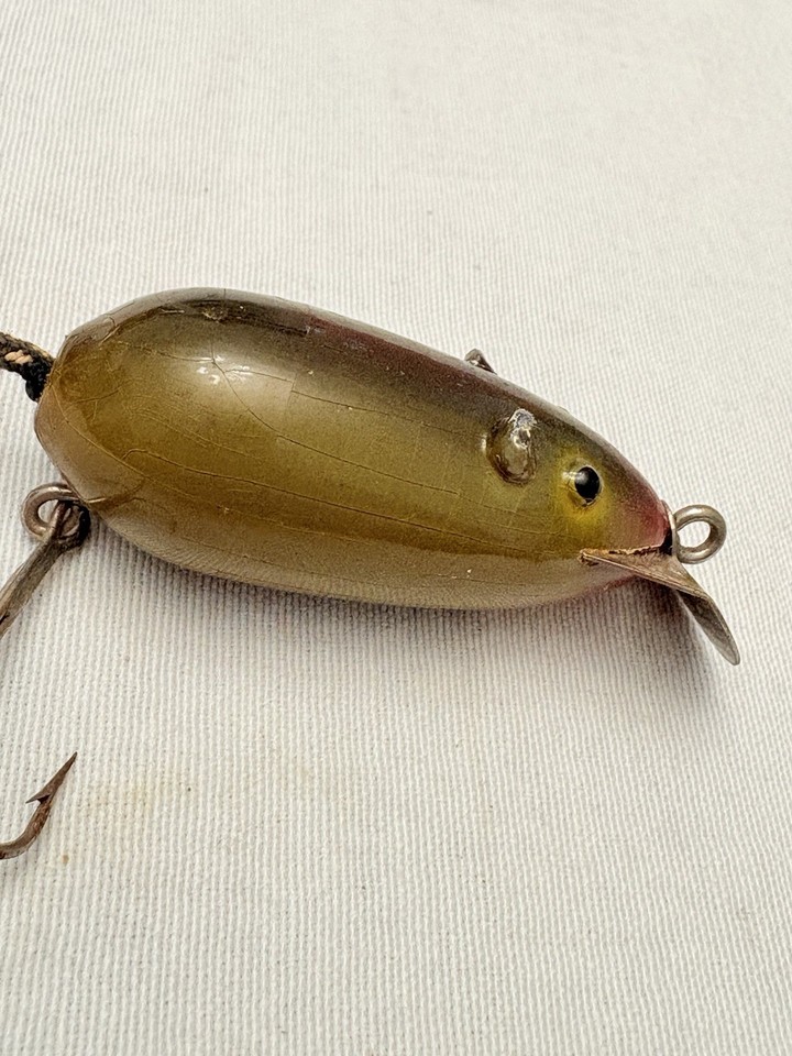 Vintage Moonlight Mouse #50 Wood Fishing Lure | eBay