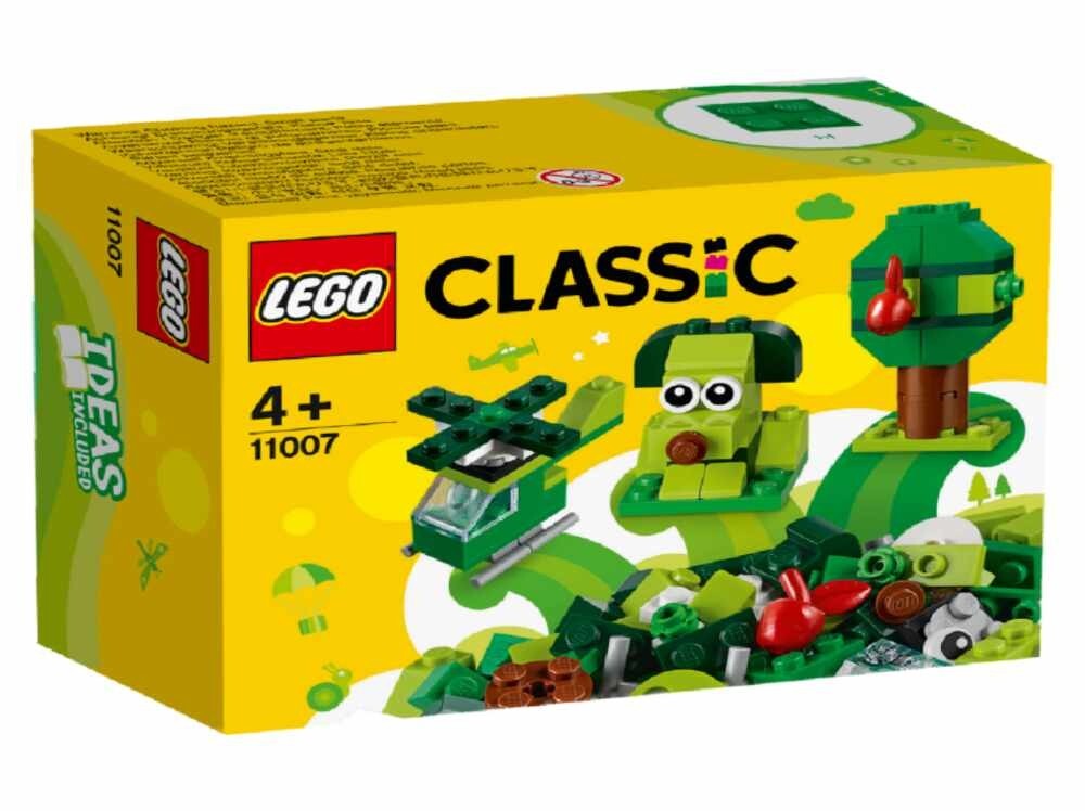 LEGO Classic 11007 Kreativ-Set grün ab 4 Jahren – 60 Teile ...