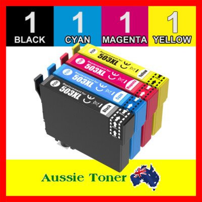 4x Generic Ink 503 503XL for Epson Expression XP-5200 WorkForce WF-2960 ...