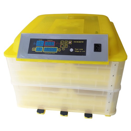 Automatic 96 Digital Chick Bird Egg Incubator Hatcher Temperature ...