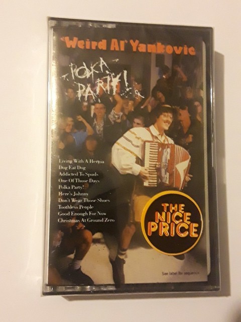Weird Al Yankovic Polka Party Cassette Tape ZT 40520 Comedy Parody 1986 ...