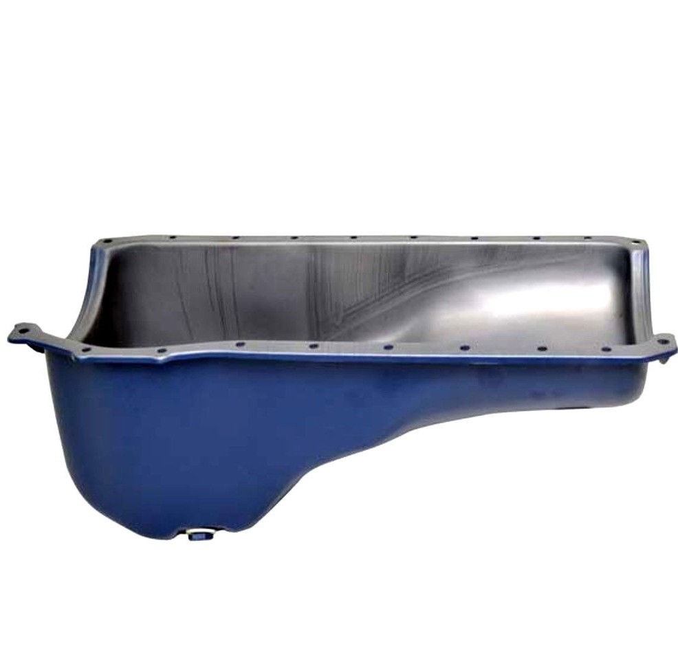 1970~1973 Mustang Oil Pan Blue Painted Steel 351C 351 Cleveland Only ...