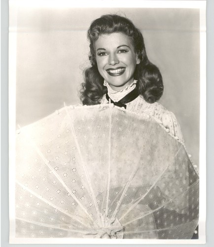 HOLLYWOOD Actress NAN LESLIE "Kings Row' Television Show 1955 Press ...