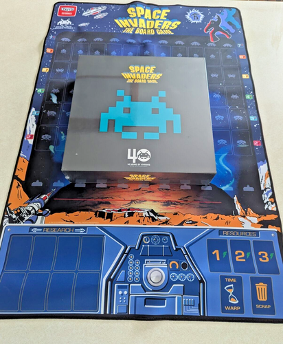 Space Invaders DELUXE edition Board Game MINT in box with Kickstarter ...