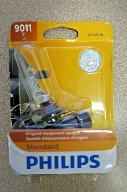 Philips Standard 9011 B1 Halogen Replacement HeadLight Bulb, 1-Pack ...