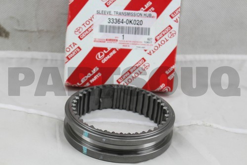 333640K020 Genuine Toyota SLEEVE, TRANSMISSION HUB, NO.2 33364-0K020 | eBay