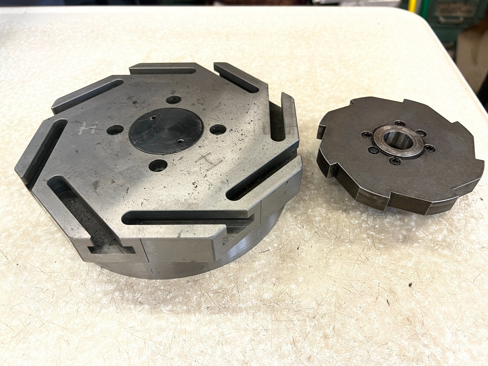 Hardinge CHNC 8-Station Turret Top Plate and Stop Ratchet | eBay